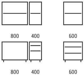 Kuchyně LINCOLN 180 vanilka/bílá