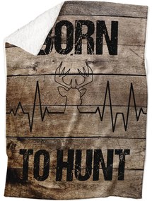 Deka Born to hunt (Podšití beránkem: ANO)