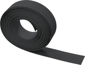 Travní lemy 5 ks černé 10 m 15 cm polyethylen 3155447