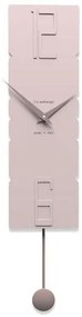Designové hodiny 11-006 CalleaDesign 63cm (více barev) Barva bílá-1 - RAL9003