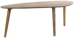 Hnědý dřevěný konferenční stůl Chevano - 120*65*40 cm