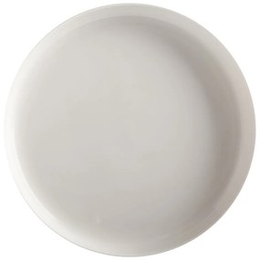 Bílý porcelánový talíř se zvýšeným okrajem Maxwell &amp; Williams Basic, ø 28 cm
