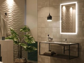 Zrcadlo do koupelny s LED osvětlením M1