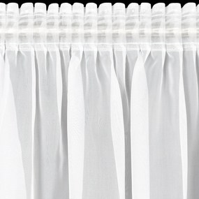ZÁCLONA NA PÁSCE LUCY 300 CM X 250 CM CM BÍLÁ