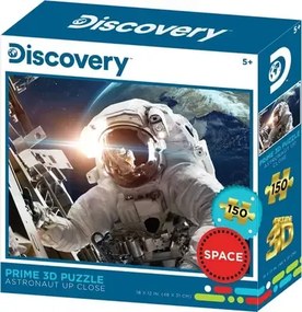 PRIME 3D Puzzle Discovery: Astronaut / 150 dílků / 3D efekt