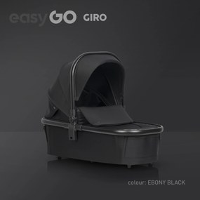 Kombinovaný kočárek EasyGo Giro 2v1 Ebony Black