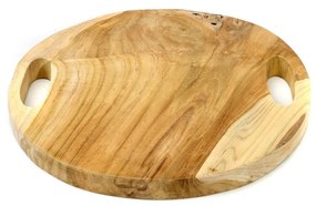 Servírovací tác Teak Root Tray 35 cm Bazar Bizar