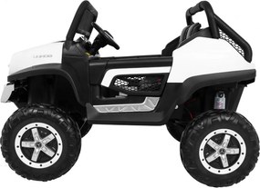Ramiz Mercedes Benz Unimog elektrické autíčko pro děti bílé