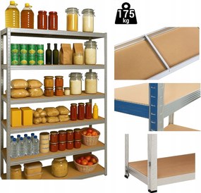 TRENDIE Regál 222x110x50cm
