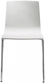 SCAB - Židle ALICE - bílá/chrom