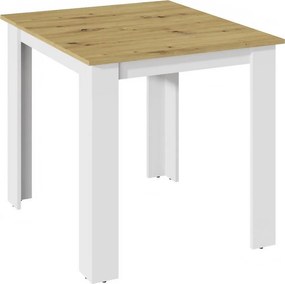 Casarredo - Komfort nábytek Jídelní stůl MANGA 80x80 artisan/bílá