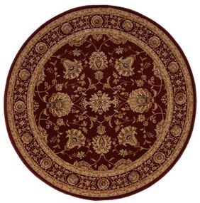 Koberce Breno Kusový koberec PRAGUE kruh 520/IB2S, Hnědá, Vícebarevné, 160 x 160 cm