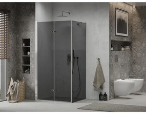 Mexen Lima sprchový kout 70x80cm, 6mm sklo, chromový profil-šedé sklo, 856-070-080-01-40