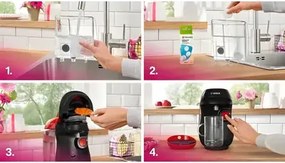 BOSCH Tassimo Happy TAS103E červená / kapslový kávovar / 1400 W / 0.7