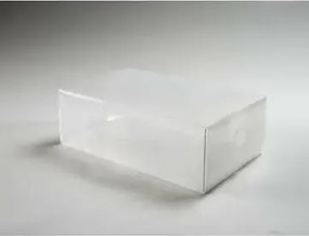 Compactor M Transparentní úložný box na boty " lodičky" / 18 x 34 x 10