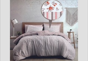 Popelínové ložní povlečení Rose Pyjamas 2022 70 x 90 + 140 x 200 cm, český výrobce Tibex