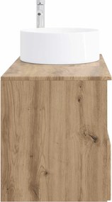 Sada koupelnového nábytku 2 ks Dub artisan Kompozitní dřevo 3404113
