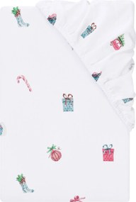 Livarno® Napínací prostěradlo z jemného flanelu, 90-100 x 200 cm (Vánoce)
