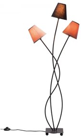 KARE DESIGN Sada 2 ks Stojací lampa Flexible Mocca 130 × 50 × 18 cm | BIANO