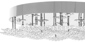 Toolight Stropní LED osvětlení Crystal Modern D9 MS014-C chrom