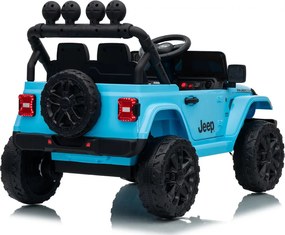 LEAN CARS Akumulátorové autíčko Jeep Rubicon DK-JWR558 24 V, světle modré