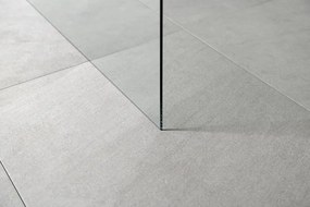 Aqualine, WALK-IN stěna k instalaci na zeď se vzpěrou, jednodílná, 1100 mm, čiré sklo, WI111