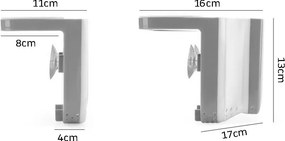 Tutumi, organizér do kuchyňského dřezu, bílá-šedá, HOM-03202