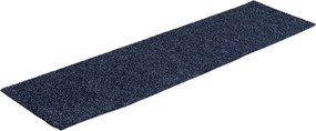Schodové rohože samolepicí 15 ks 76 x 20 cm šedomodré obdélníkové 326929