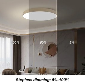 Brilagi-LED Stropní svítidlo POOL LED/128W/230V 3000/4500/6000K pr. 100 cm béžov