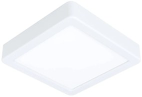 Bílé LED stropní svítidlo 16x16 cm FUEVA 5 – EGLO