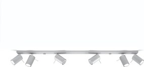 Sollux Lighting Stropní svítidlo RING 6L šedé