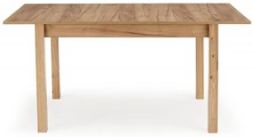 Jídelní rozkládací stůl MAURYCY — 118(+40cm)x75x76 cm, více barev Dub craft