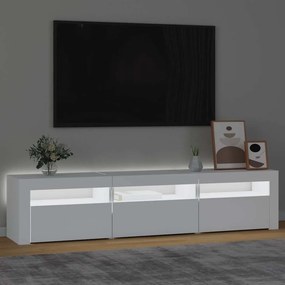 TV skříňka s LED osvětlením bílá 180 x 35 x 40 cm 3152754