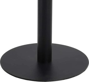 Bistro stolek tmavě hnědý 80 x 80 cm MDF 286434