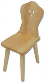 dřevěná jídelní židle z masivního dřeva borovice KT110 pacyg