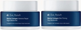 Sada denního a nočního zvlhčovače pleti Marine Collagen Skin Repairing, 2 díly