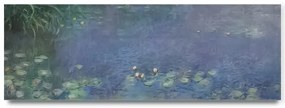 Lenbutik Lněný běhoun na stůl Claude Monet Lekníny / Lilies-modrá verze Rozměry ubrusů: 142x50 cm