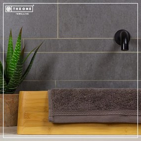 The One Towelling® Malý ručník Organic 30x50 - Olivová | 30 x 50 cm