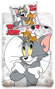 Dětské povlečení Tom a Jerry Kámoši jak hrom 140x200/70x90