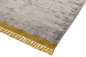 Šedý  koberec Challenger Silver Mustard Rozměry: 160x230 cm