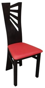 Židle JK56, Barva dřeva: ořech, Potah: ekokůže Soft 017