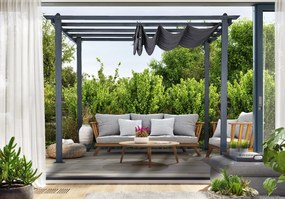 Hliníková pergola 3x3 m