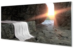 akrylový obraz Jeskyně 125x50 cm