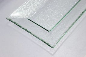 BDK-GLASS Servírovací tác MAXIM 33x12cm Barva: Extra čiré sklo