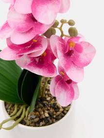 Sinsay - Umělá okrasná orchidej v květináči - růžová