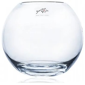 Skleněná váza Globe, 15,5 x 14 cm