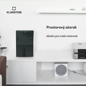 Klarstein Drybest 2000 2G, odvlhčovač vzduchu, ionizátor, 700 ml/24 h, 70 W, černý