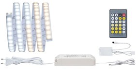 P 70531 MaxLED 1000 LED Strip měnitelná bílá základní sada 1,5m IP44 17W 1020lm/m 108LEDs/m měnitelná bílá 40VA - PAULMANN