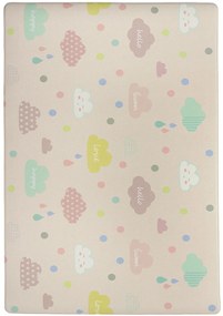 Koberce Breno Kusový koberec DWINGULER Šťastné mraky , Růžová, Vícebarevné, 125 x 185 cm