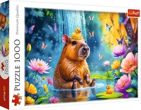 TREFL Puzzle Kapybara / 1000 dílků / 68,3 x 48 cm